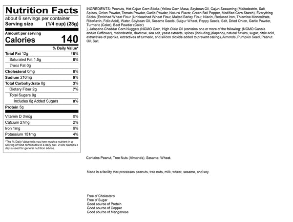 Mexicali Fire® Snack Mix – 24 pack, 3.25oz snack bags – Truly Good Foods