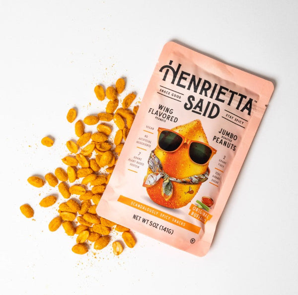 Henrietta Said – Original Buffalo Flavored Peanuts, 4 pack, 5oz each R ...