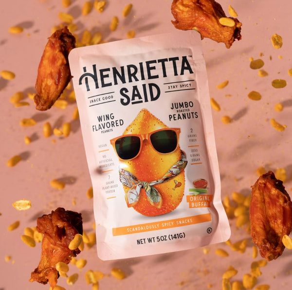 Henrietta Said – Original Buffalo Flavored Peanuts, 4 pack, 5oz each R ...