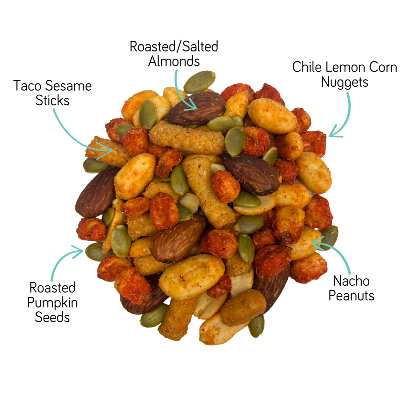 Firecracker Hot & Spicy Snack Mix – 3 pack, 9.5oz cubes – Truly Good Foods