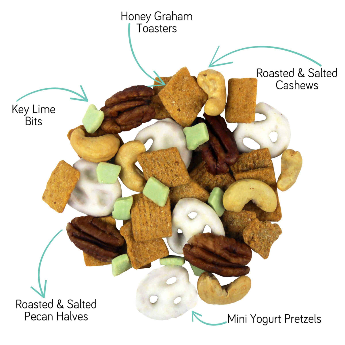 Key Lime Crunch Snack Mix – 6 pack, 7.5oz cubes – Truly Good Foods