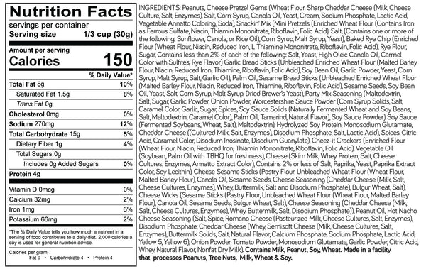 The Big Cheese Snack Mix – 6 pack, 6.5oz cubes – Truly Good Foods